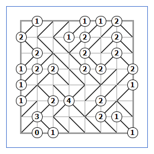 Slant - online puzzle game